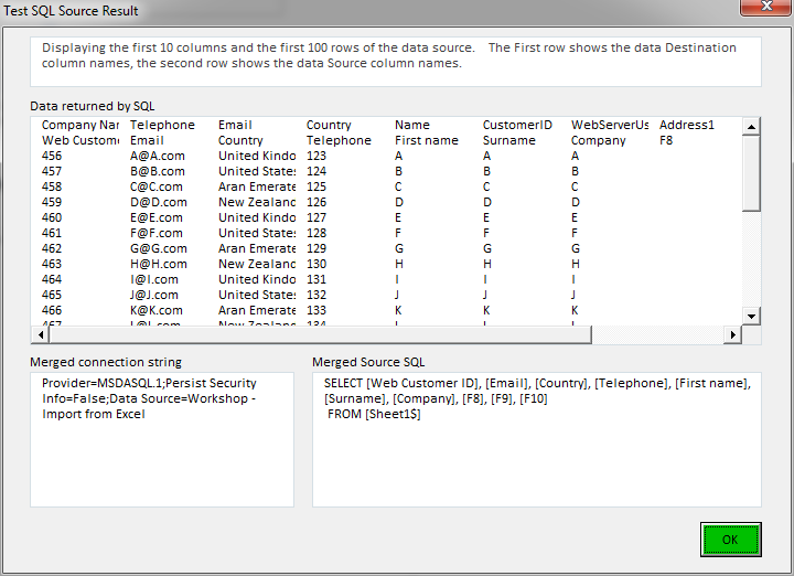 How To Validate And Import Excel Spreadsheet To Sql Server Database